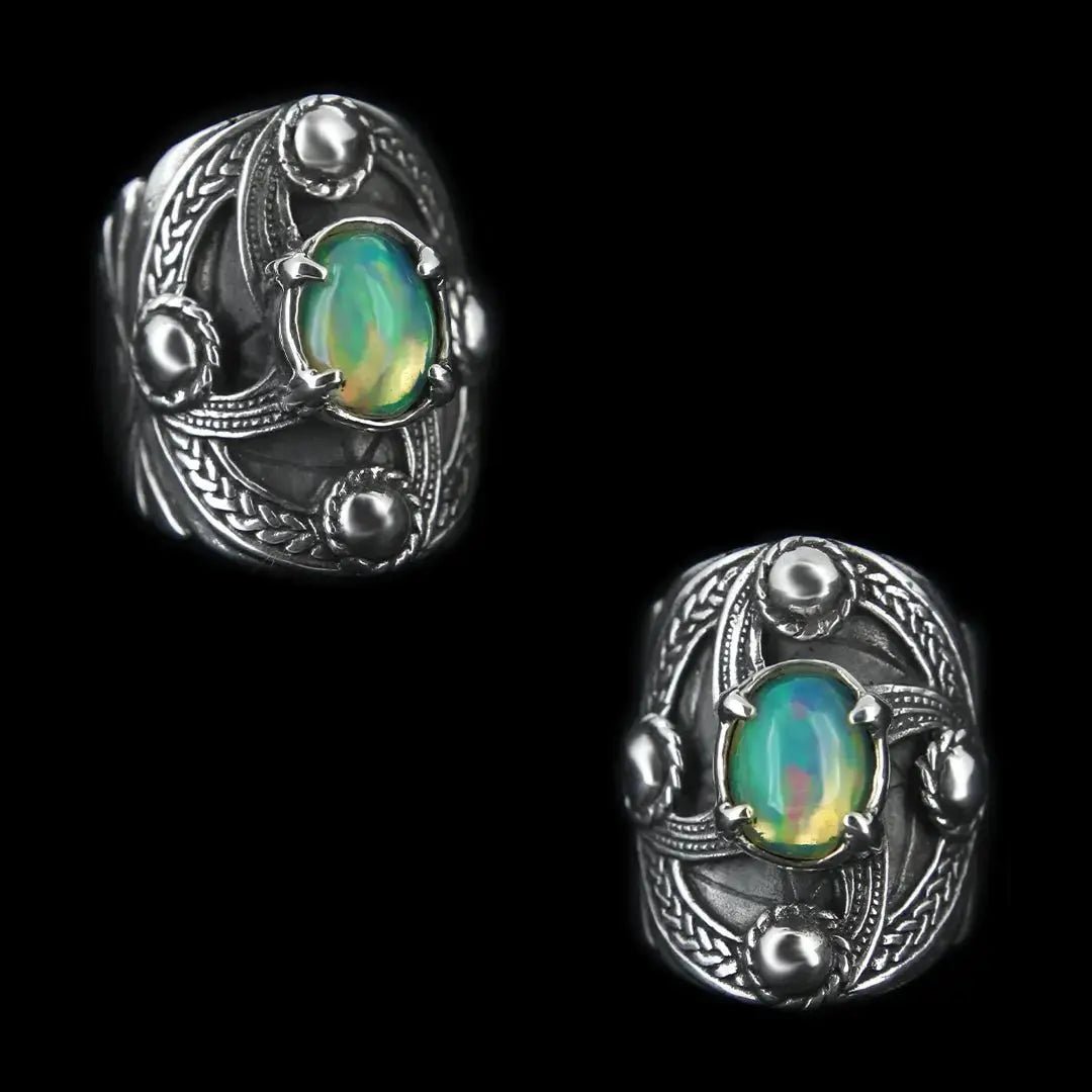 Celtic Shield - Opal | Curiouser Collective