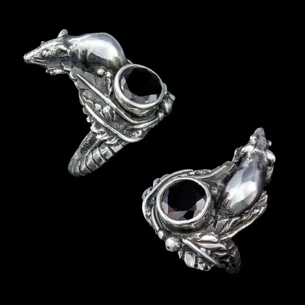 Stoned Rat Ring | Curiouser Collective